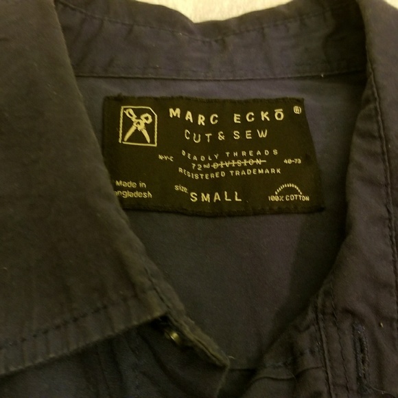 Marc Ecko | Shirts | Mens Short Sleeve Button Up Shirt Marc Ecko | Poshmark